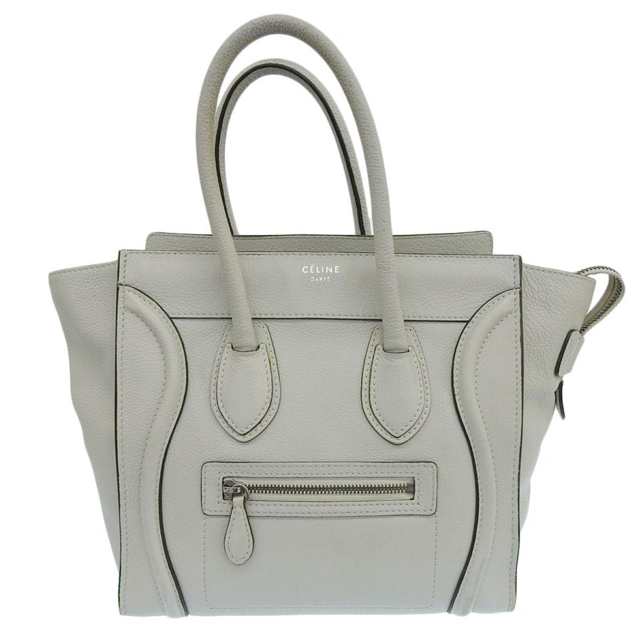 セリーヌ CELINE ラゲージ レザー ハンドバッグ アイボリー レディース 8484 : rodoyamaka - 通販 - Yahoo!ショッピング