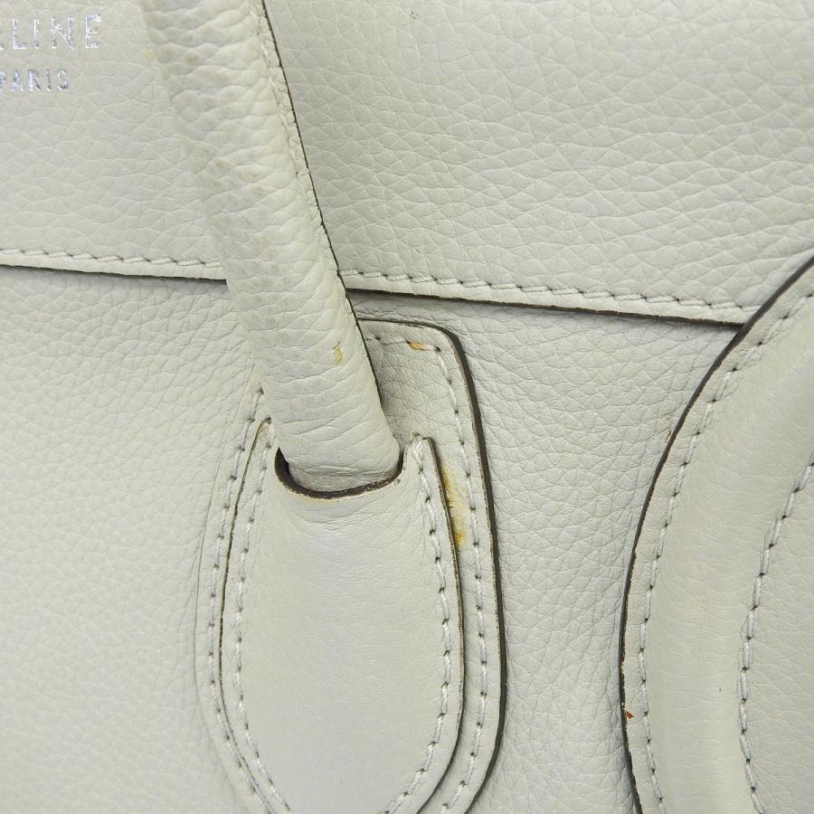 セリーヌ CELINE ラゲージ レザー ハンドバッグ アイボリー レディース 8484 :8484:rodoyamaka - 通販 - Yahoo!ショッピング