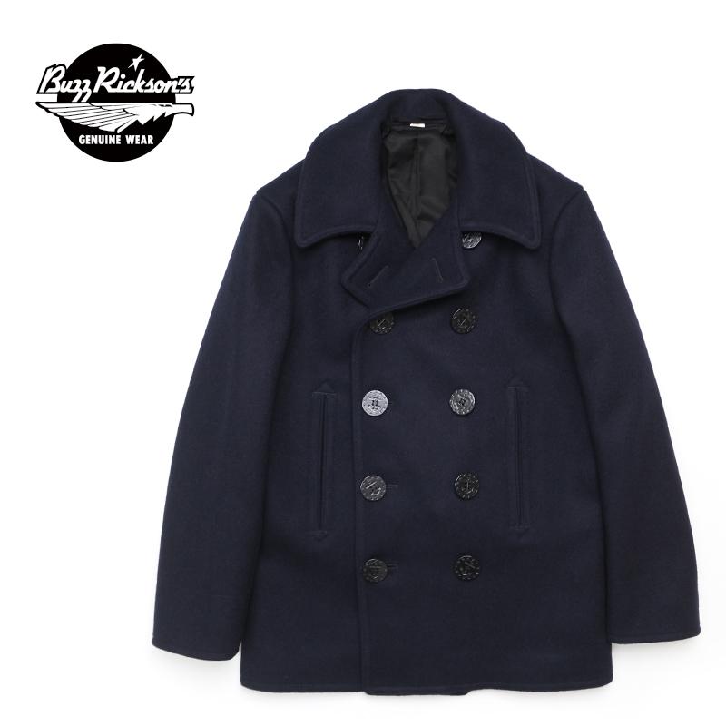 BUZZ RICKSON'S バズリクソンズ コート PEA-COAT “NAVAL CLOTHING FACTORY” BR11554 : ろーぐす - 通販 - Yahoo!ショッピング