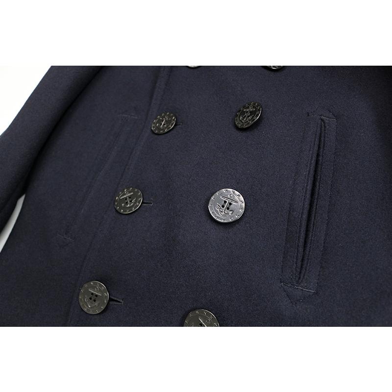 BUZZ RICKSON'S バズリクソンズ コート PEA-COAT “NAVAL CLOTHING FACTORY” BR11554 : ろーぐす - 通販 - Yahoo!ショッピング