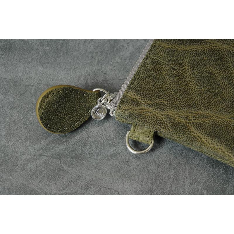 chapllin チャップリン ミニウォレット エレファントレザー・L型ウォレット KHAKI CPMW-L-EL : ろーぐす - 通販 - Yahoo!ショッピング