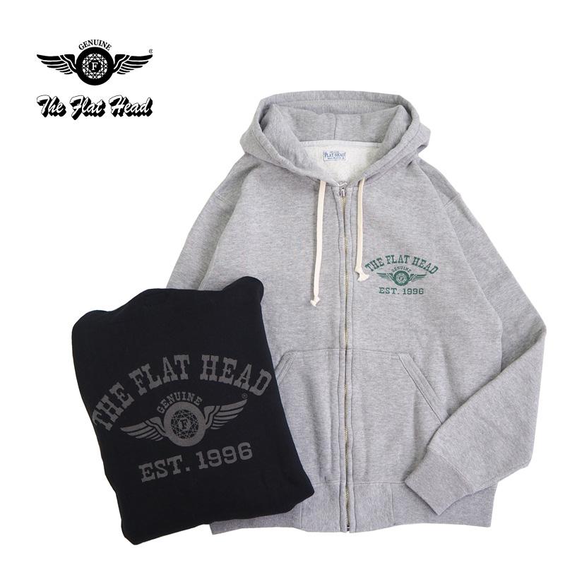 THE FLAT HEAD フラットヘッド スウェット・パーカー "フルジップスウェットパーカー" FN-MSZP-202 : flathead-fn-mszp-202 : ろーぐす - 通販 ...