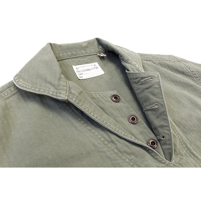 FULLCOUNT フルカウント ジャケット "Herringbone USN Pullover Jacket" 2017-2 : ろーぐす - 通販 - Yahoo!ショッピング