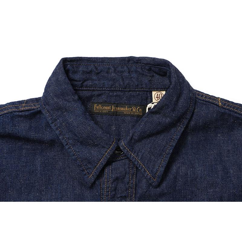 FULLCOUNT フルカウント 長袖 プルオーバーシャツ "Denim Pullover Shirt" 4083 : ろーぐす - 通販 - Yahoo!ショッピング