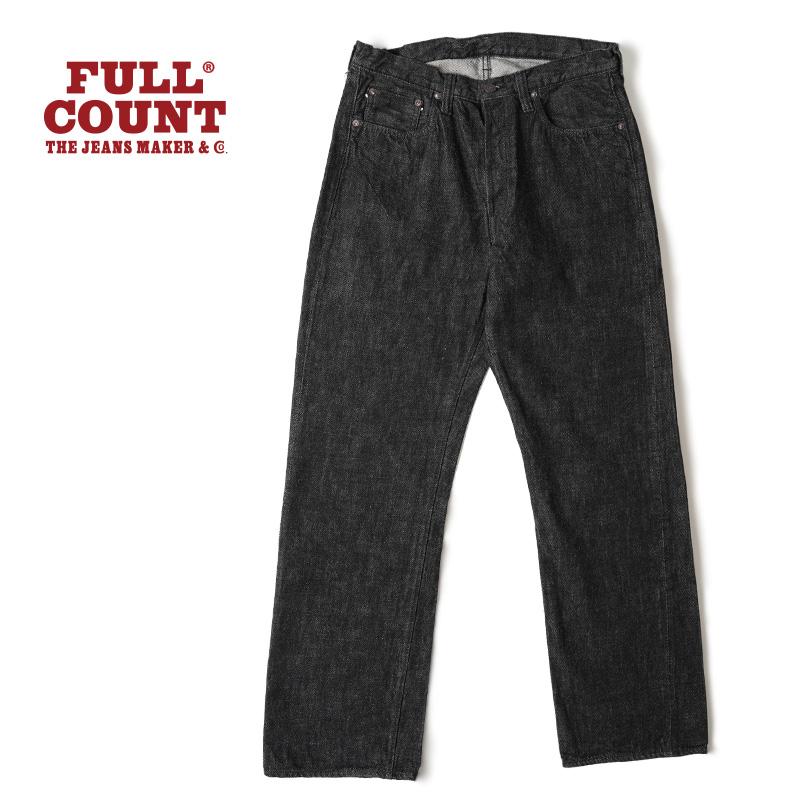 FULLCOUNT フルカウント パンツ “Straight Black Selvedge Denim” 1101BK : ろーぐす - 通販 - Yahoo!ショッピング