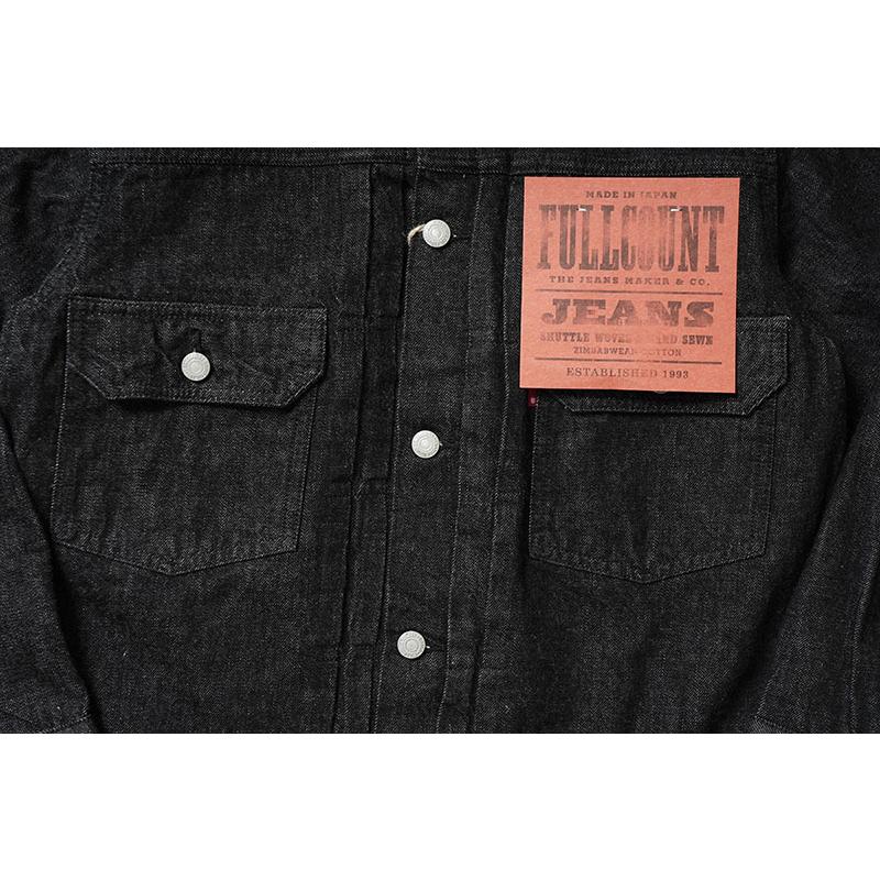 FULLCOUNT（フルカウント） デニム ジャケット “2102 Type 2 BlackDenim Jacket” 2102BK : ろー ...