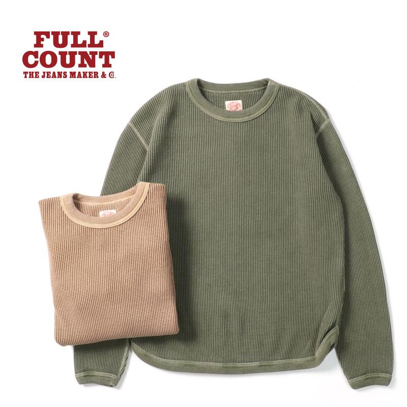FULLCOUNT フルカウント 長袖 Tシャツ "Heavyweight Waffle Longsleeve T Shirt" 5964SP : ろーぐす - 通販 - Yahoo!ショッピング