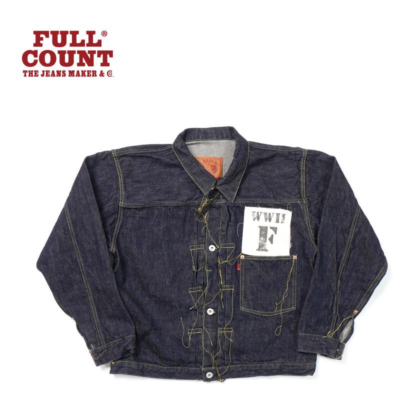 FULLCOUNT（フルカウント） デニム ジャケット “WW2 MODEL BROWN COTTON DENIM JACKET” S2107-24 : ろーぐす - 通販 - Yahoo ...