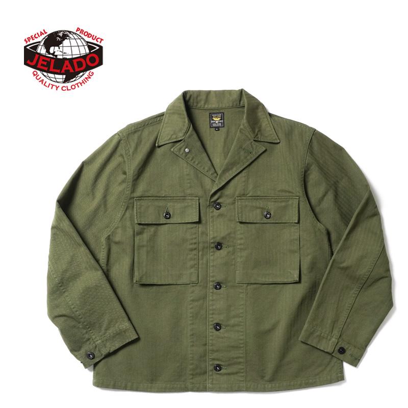 JELADO ジェラード ジャケット "CM43 HBT Field Jacket" CT03443 : ろーぐす - 通販 - Yahoo!ショッピング