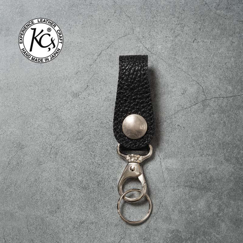 KC,s KC's ケーシーズ キーリング "キーリング 5セント 姫路黒桟革" KCS-HIMEJI-KEY : ろーぐす - 通販 - Yahoo!ショッピング