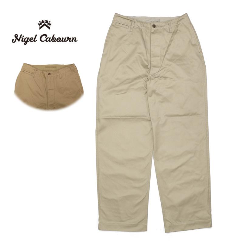 NIGEL CABOURN Nigel Cabourn ナイジェルケーボン チノパンツ “NEW BASIC CHINO PANT” 80460050020 : ろーぐす - 通販 ...