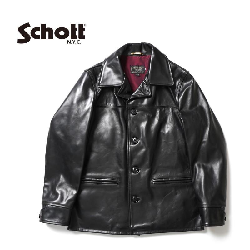 Schott N.Y.C（ショット） Schott レザー ジャケット "632US NEW CARCOAT" 782-3950095 : ろ ...