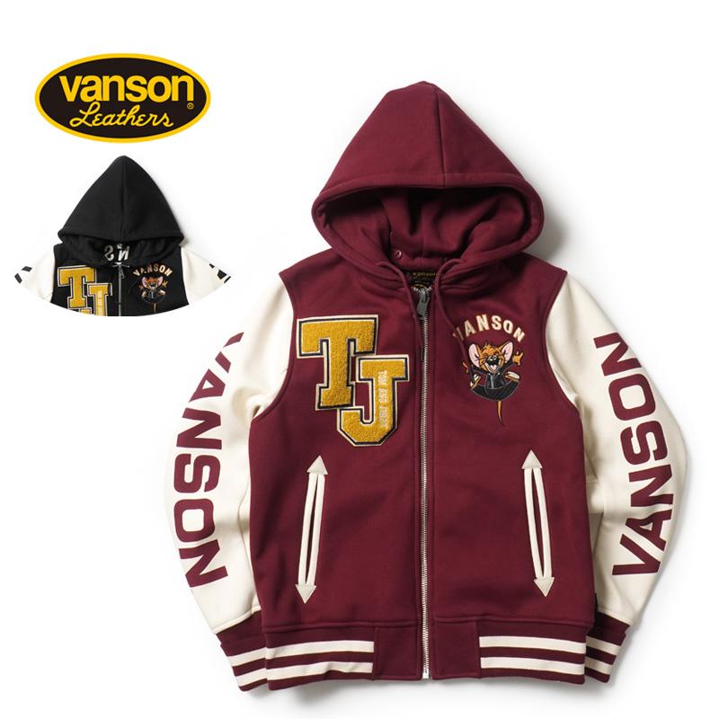 VANSON バンソン スタジャン "TOM＆JERRYコラボ ボンディングスタジャン" TJV-2506 : ろーぐす - 通販 - Yahoo!ショッピング