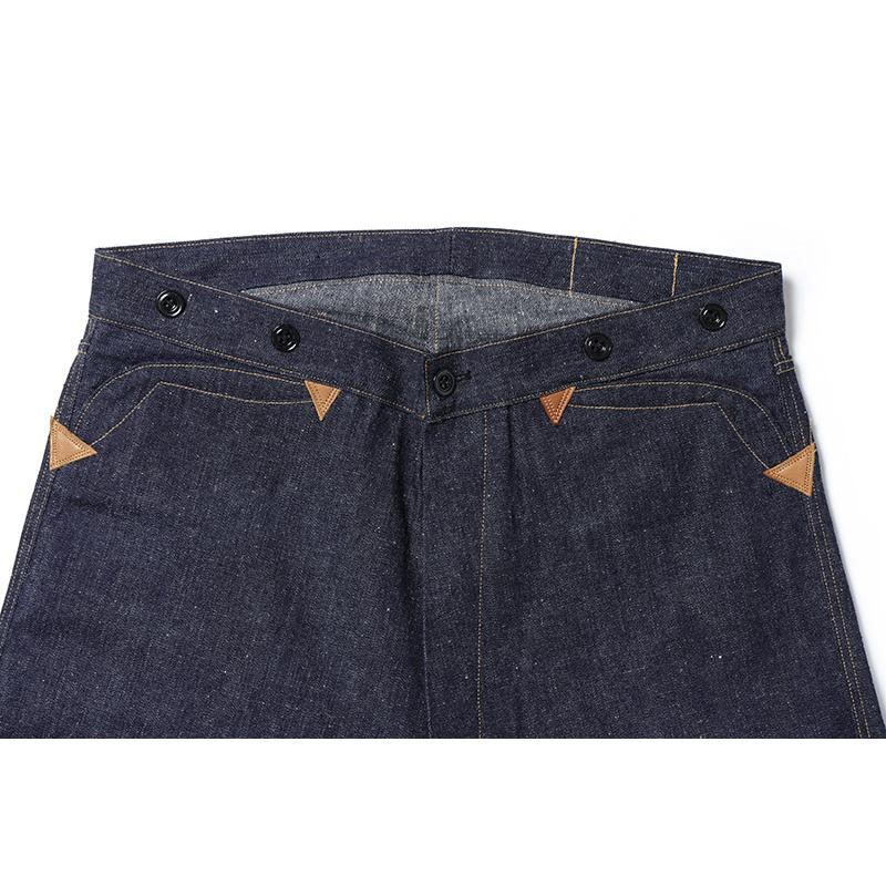 WAREHOUSE ウエアハウス デニムパンツ Lot.1228 "1874 3POCKET HEAVY LEATHER BOUND OVERALL" 1228-24SS : wh-1228 ...