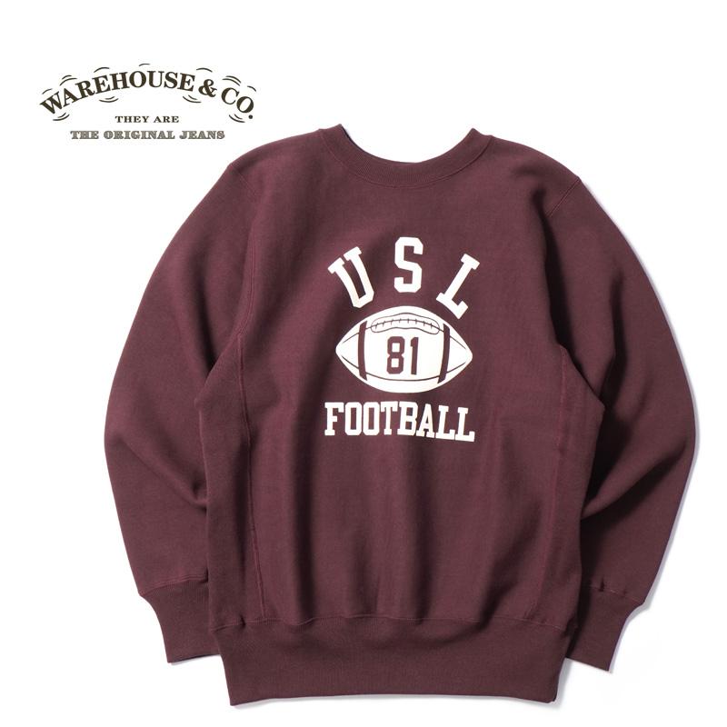 WAREHOUSE ウエアハウス スウェット・トレーナー Lot.483 "USL" 483-USL : wh-483-usl-24aw : ろーぐす - 通販 - Yahoo!ショッピング