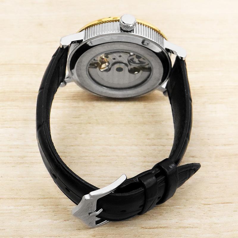 DANIEL＆DOUGLAS ダニエル ダグラス メンズ 男性 彼氏 アナログ 腕時計 自動巻き ウォッチ DD8806D-GPBK 誕生日 ...