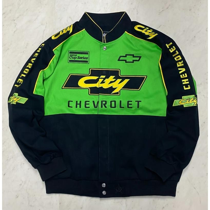 NASCAR ナスカー JHデザイン City Chevrolet Legend レーシングジャケット シティ コルベット レジェンド ...