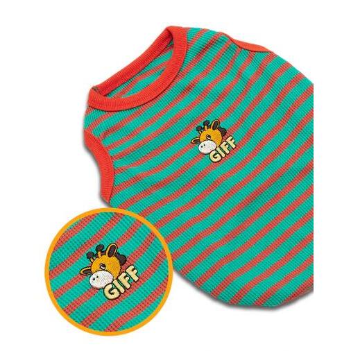【andblank】Giff Stripe Sleeveless 犬服 韓国 贈り物 ペット : roly-poly-pmm - 通販 ...