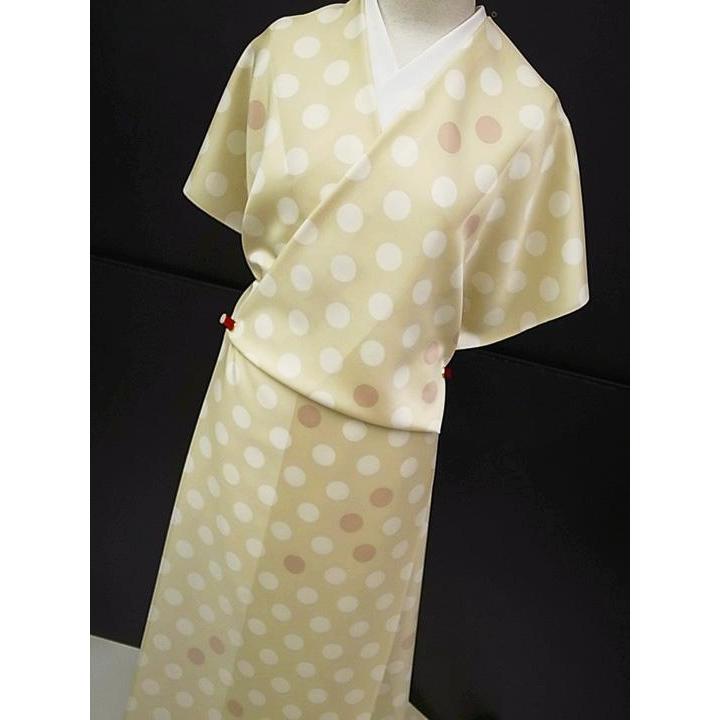 小紋 正絹 京友禅 未仕立て 水玉 トールサイズ a203s : ロマン着物みやがわヤフーショップ - 通販 - Yahoo!ショッピング