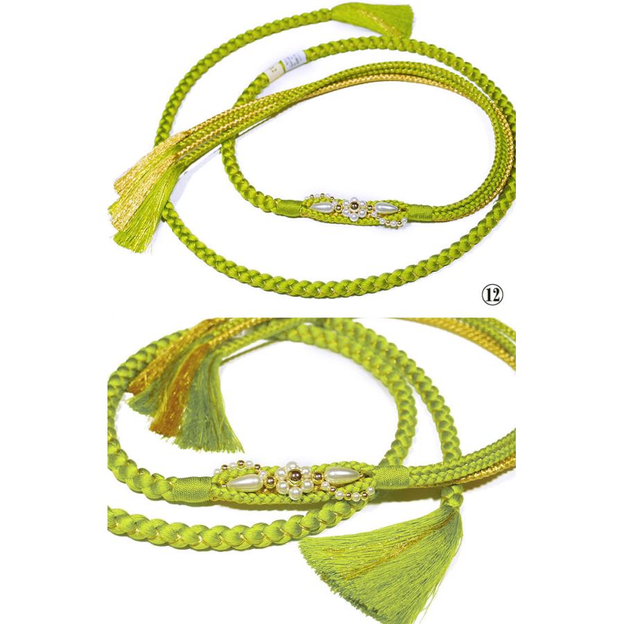 帯締め 振袖 成人式 パール ビーズ 小花 正絹 組紐 帯〆 飾り紐 レディース 卒業式 袴 フォーマル 和装小物 s768-1〜13 Si : ロマン着物みやがわヤフーショップ - 通販 ...