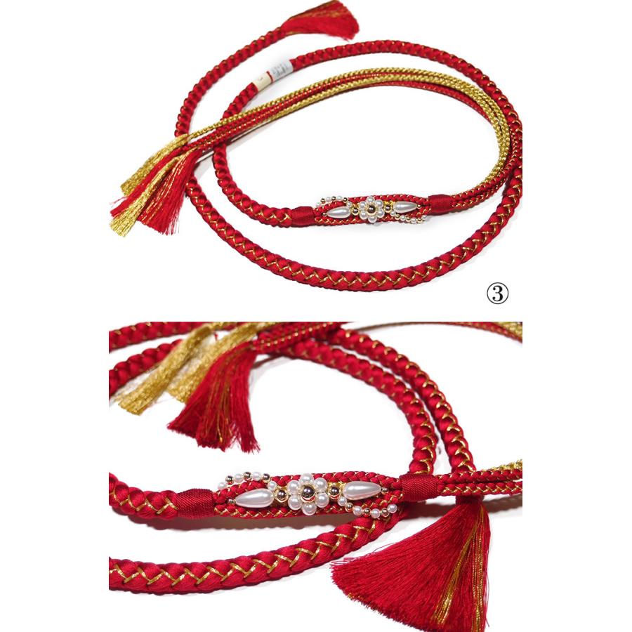 帯締め 振袖 成人式 パール ビーズ 小花 正絹 組紐 帯〆 飾り紐 レディース 卒業式 袴 フォーマル 和装小物 s768-1〜13 Si : ロマン着物みやがわヤフーショップ - 通販 ...