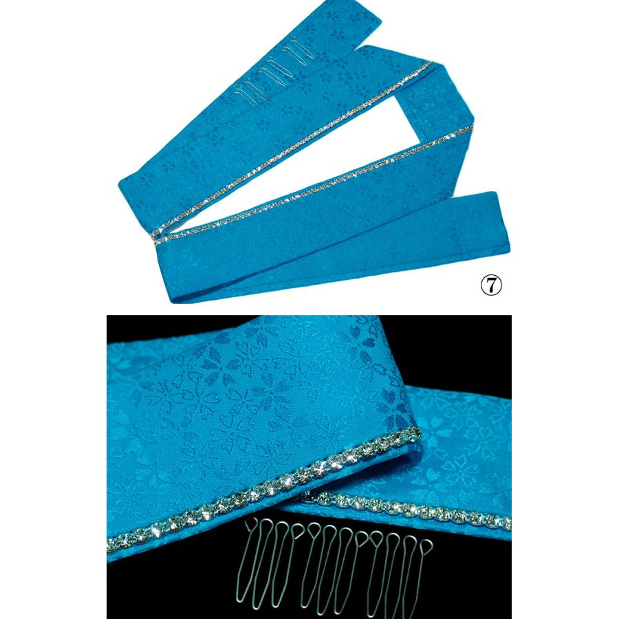 伊達衿 重ね衿 振袖 成人式 伊達襟 小桜 紋綸子 ラインストーン 日本製 レディース 和装 小物 襟ピン付 フォーマル 結婚式 卒業式 s848 : ロマン着物みやがわヤフーショップ ...