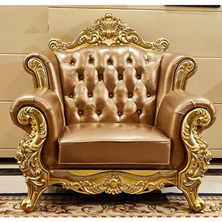 〜12/10まで最大20％お値引！お問い合わせください〜【YGJJ-K929-1p】ロココ調・王宮風ゴールドソファ1人がけ : ygjj ...