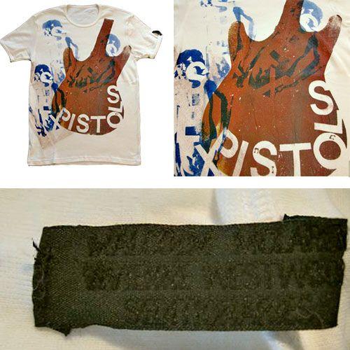 SEDITIONARIES ヴィンテージ 70s The Sex Pistols Boy T-Shirt SEDITIONARIES ヴィンテージ 70s The Sex Pistols Boy T-Shirt