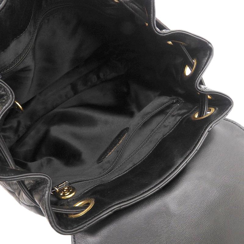 シャネル CHANEL マトラッセ リュックサック バックパック ラムスキン ブラック 3番台 中古 新入荷 CH0904 : ch0904 : ブランドショップロンド - 通販 ...