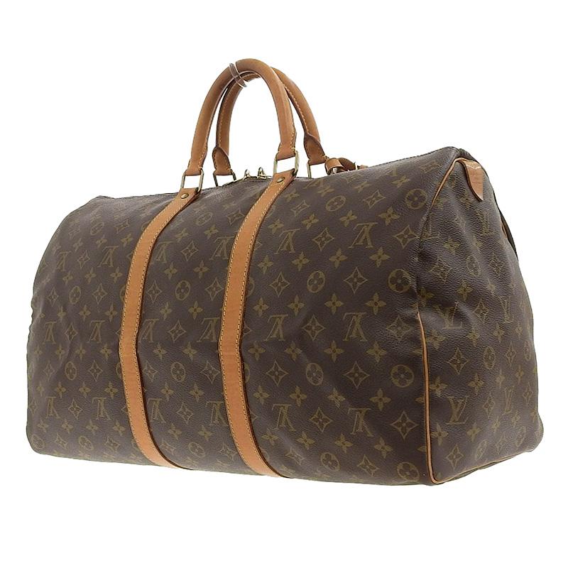ルイヴィトン LOUIS VUITTON モノグラム キーポル50 ボストンバッグ M41426 中古 新入荷 LV1281 :LV1281 ...