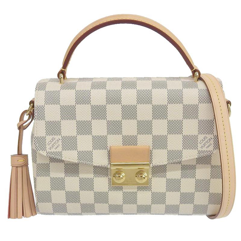クロワゼット ルイヴィトン LOUIS VUITTON ダミエ アズール 2WAY クロワゼット ルイヴィトン LOUIS VUITTON ダミエ アズール 2WAY