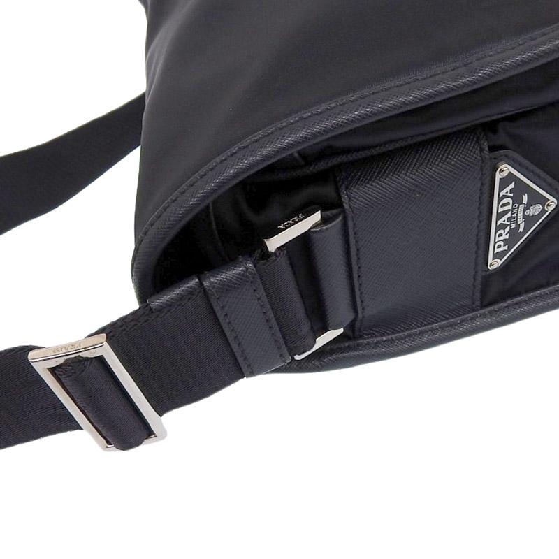 プラダ PRADA ショルダーバッグ メッセンジャーバッグ ナイロン/レザー ネイビー 2VD768 中古 新入荷 OB1962 : ob1962 : ブランドショップロンド - 通販 ...