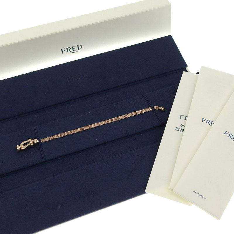 Fred フレッド FRED フォース10 ブレスレット K18PG ダイヤモンド 美品 新入荷 OBJ0258 : ブランドショップロンド - 通販 - Yahoo!ショッピング