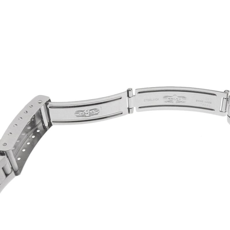 ROLEX（ロレックス） オイスターパーペチュアル 自動巻き 腕時計 レディース SS ブラック文字盤 76080 P番 2000年 中古 新 ...