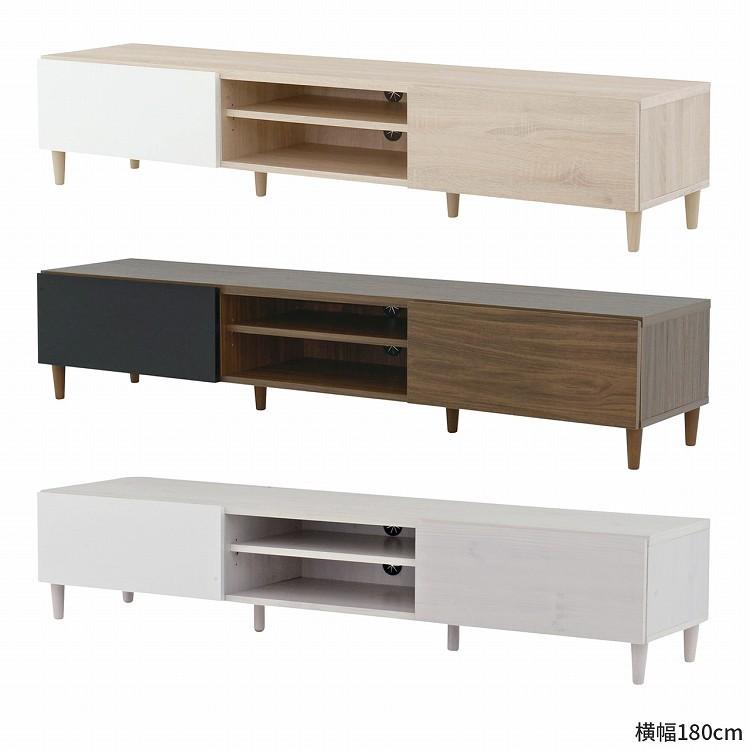 テレビ台 テレビボード 木目柄×鏡面仕上げ 180cm 65インチ 対応 HELM/ヘルム :st69813:ルームクリエイト - 通販 ...