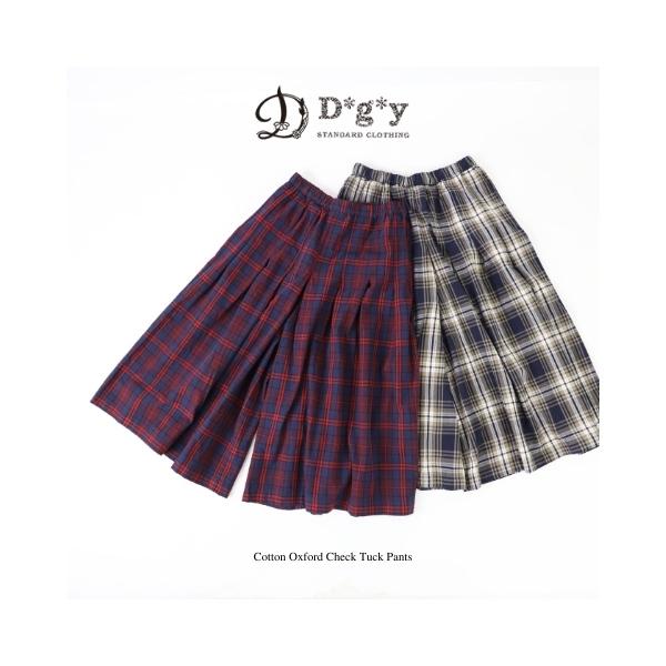 DGY dgy ディージーワイ パンツ フレアパンツ ワイドパンツ コットン オックス ウエストゴム ゆったり カジュアル 大人ナチュラル ...