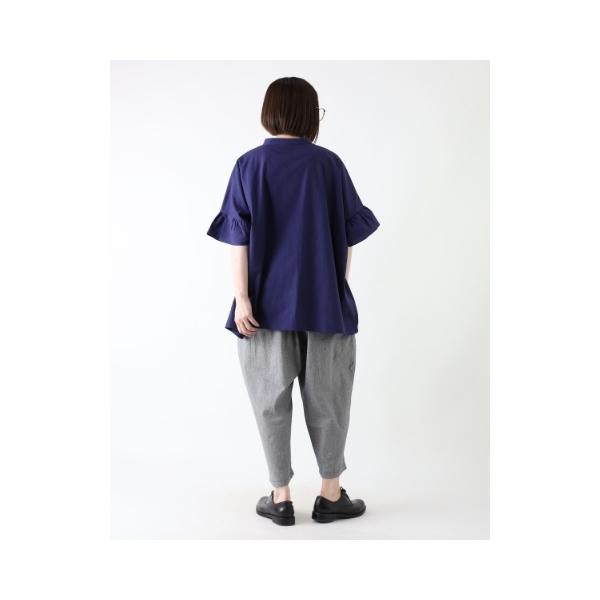 Colork カラック パンツ ゆるパンツ テーパード ウエストゴム 麻 リネン 綿 コットン ポケット 1381203 レディース ...