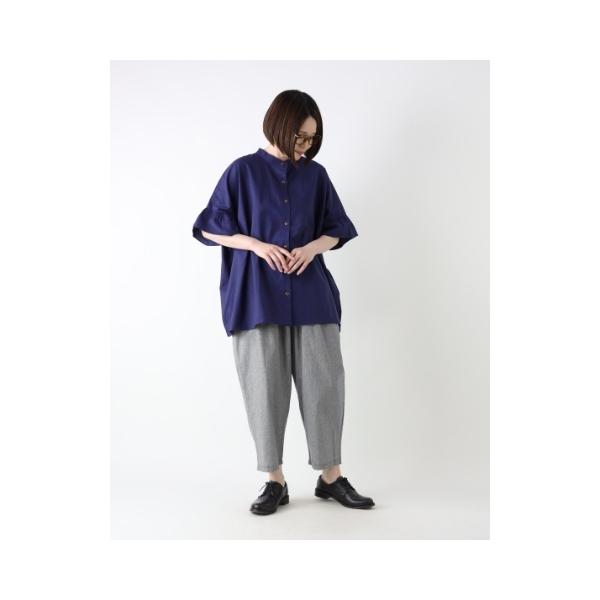 Colork カラック パンツ ゆるパンツ テーパード ウエストゴム 麻 リネン 綿 コットン ポケット 1381203 レディース ...