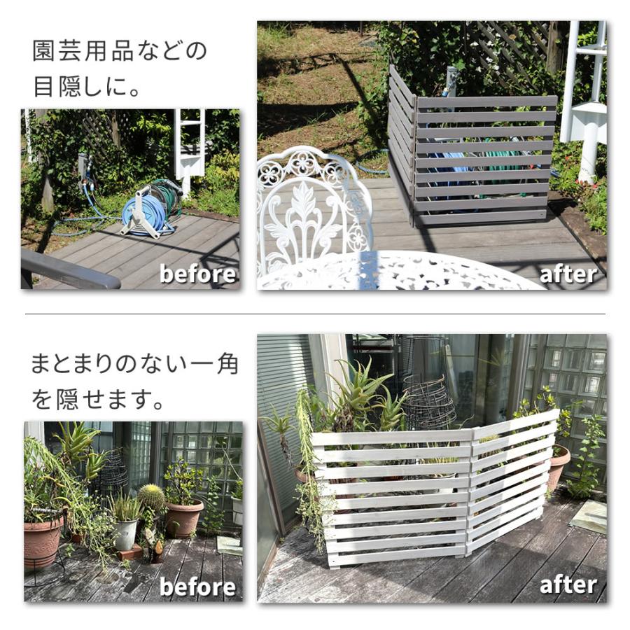 折り畳める ウッドフェンス 庭 ガーデン 柵 木製 天然木 1枚 単品 142×71 横ボーダー WF-142YK おしゃれ 北欧 カントリー ゲート 屋外 門扉 ペット ガード : ルーメル ...