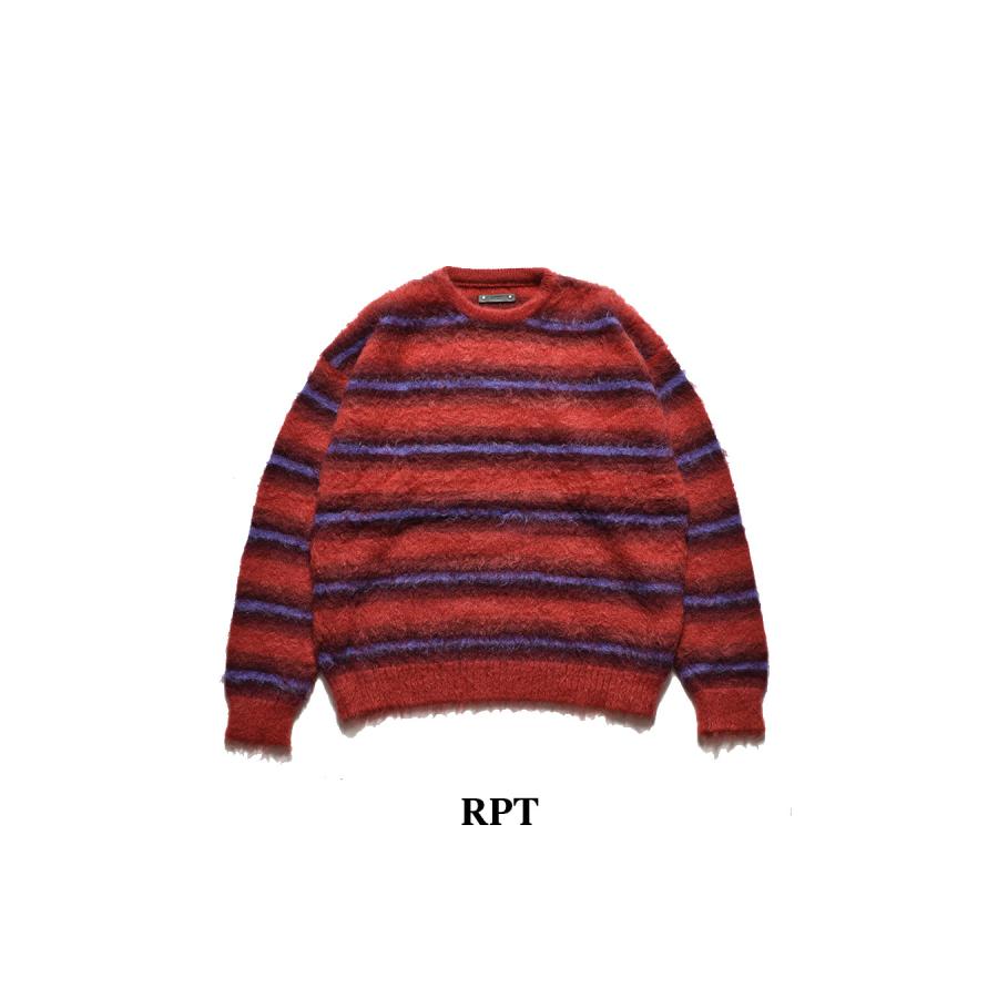 MINEDENIM 20%OFF 【全2色】マインデニム Blurry Border Mohair MINEDENIM 20%OFF 【全2色】マインデニム Blurry Border Mohair