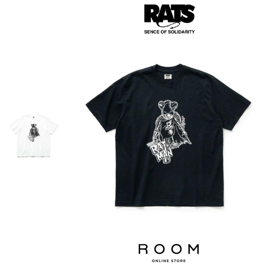 RATS ラッツ RATMAN TEE 25SPT-0501 Tシャツ 送料無料 : ROOM ONLINE STORE - 通販 - Yahoo!ショッピング
