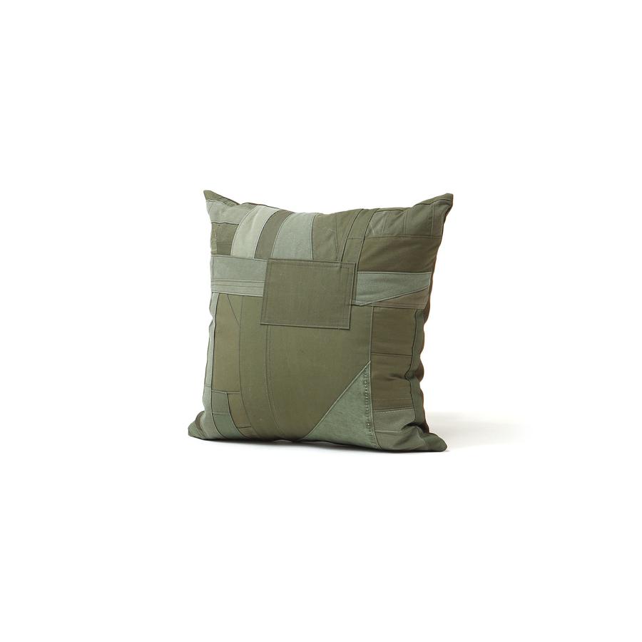 hobo ホーボー CUSHION S UPCYCLED PATCHWORK COTTON HB-O4501 クッション パッチワーク 送料 ...