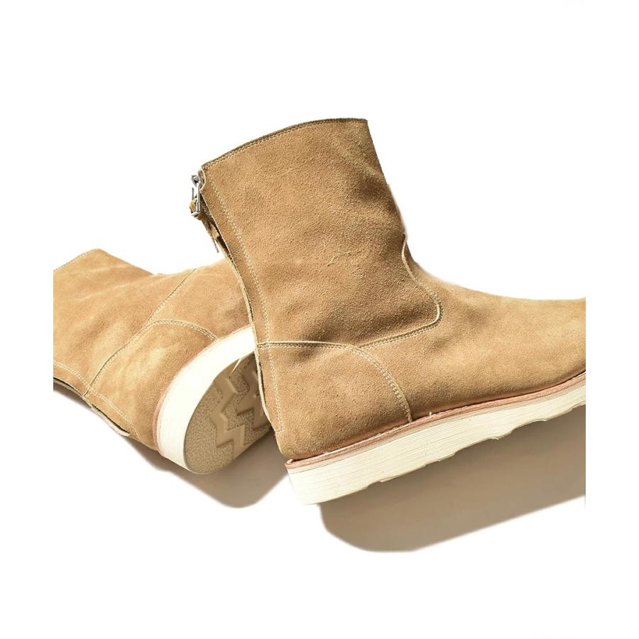 MINEDENIM 40%OFF【全2色】マインデニム Suede Leather Back Zip MINEDENIM 40%OFF【全2色】マインデニム Suede Leather Back Zip