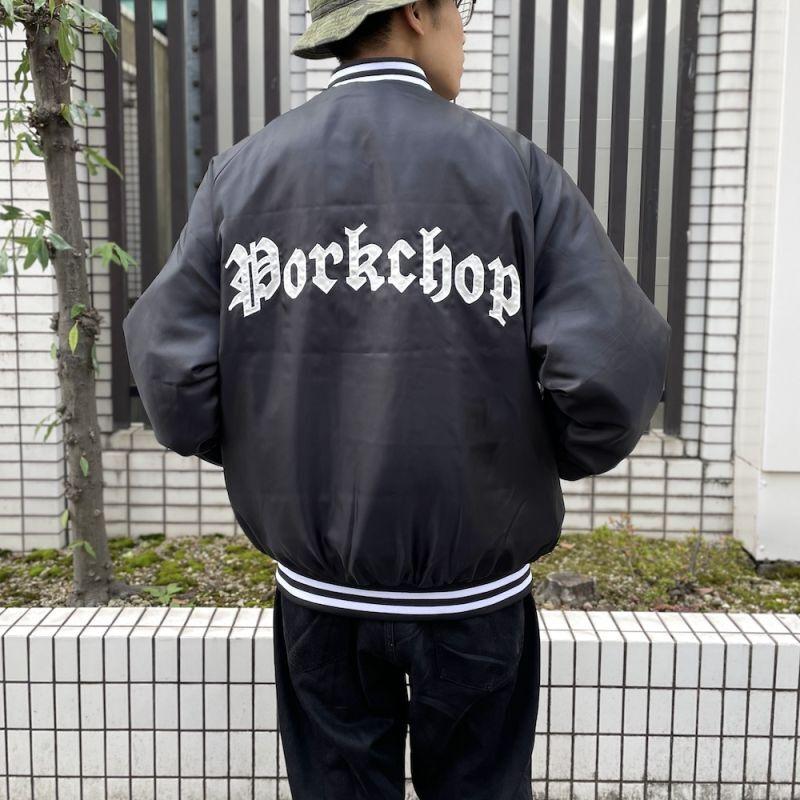 全4色】PORKCHOP GARAGE SUPPLY SATIN SPORT JKT サテン 全4色】PORKCHOP GARAGE SUPPLY SATIN SPORT JKT サテン