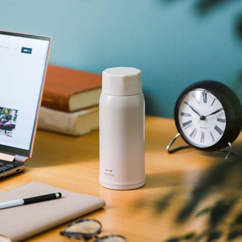 [ BRUNO 軽量ステンレススクリューボトル medium ]特典付 ブルーノ マイボトル BHK271 350ml マグボトル 保温 保冷 軽量 軽い ボトル 真空断熱 コンパクト ...