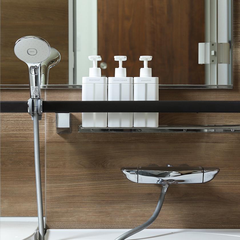 I’mD 特典付 RETTO ディスペンサー ソープボトル ソープポンプ ボトル 容器 シャンプー ボディソープ コンディショナー リンス[ レットー ディスペンサーL ] : インテリア ...