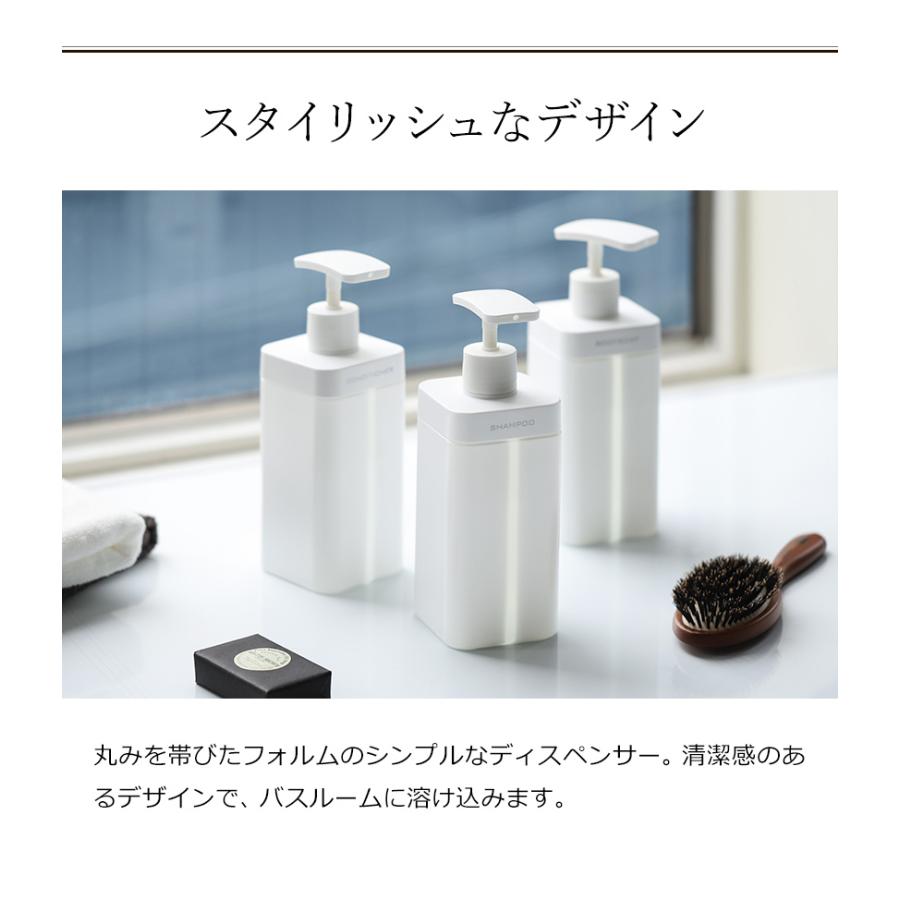 I’mD 特典付 RETTO ディスペンサー ソープボトル ソープポンプ ボトル 容器 シャンプー ボディソープ コンディショナー リンス[ レットー ディスペンサーL ] : インテリア ...
