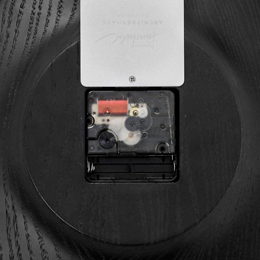 ARCHITECTMADE [ Finn Juhl Wall Clock Black 781 ]特典付 フィン・ユール 掛け時計 25cm ウォールクロック スイープ 静音 黒 木製 ...