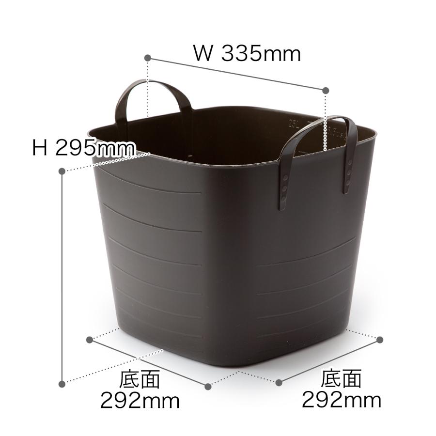 stacksto. 特典付 スタックストー バケット stacksto Mサイズ 25L 収納ケース 収納ボックス 洗濯かご 洗濯カゴ 洗濯物入れ ランドリーバスケット [ stacksto ...
