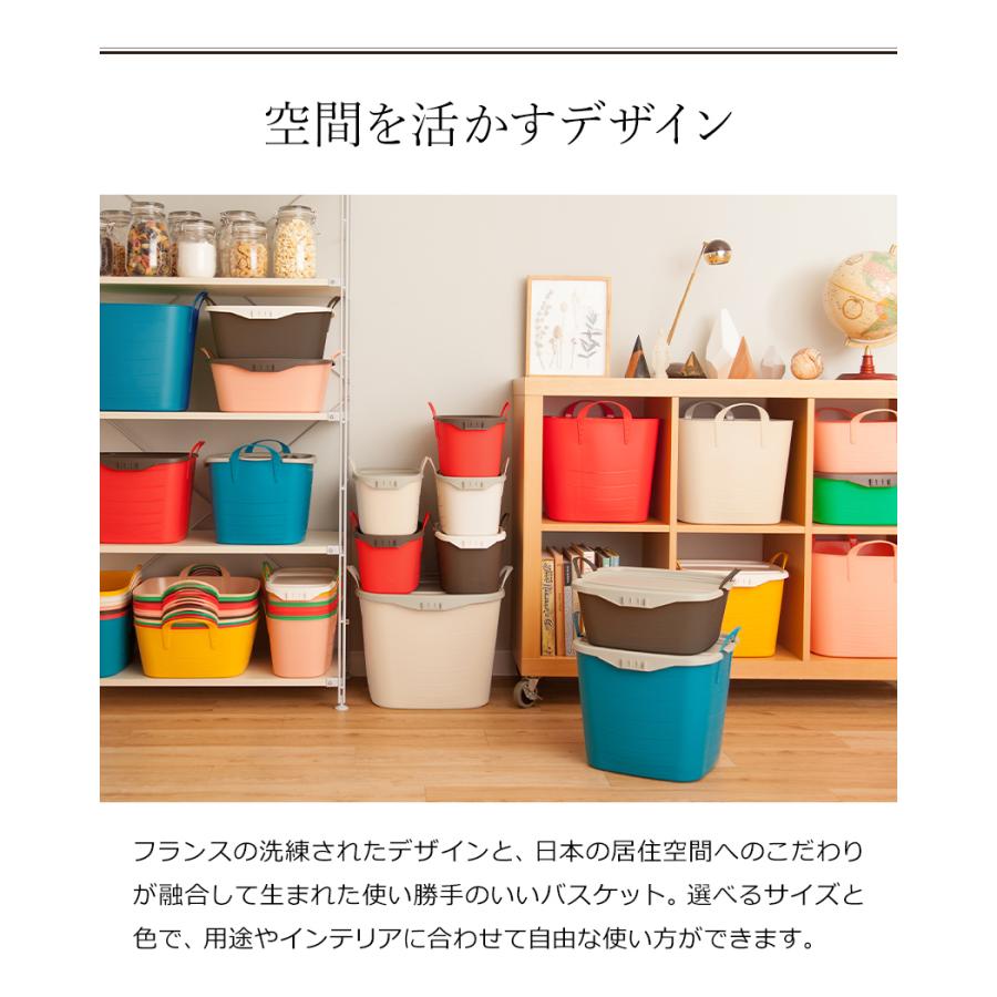 stacksto. スタックストー バケット stacksto 40L Lサイズ 収納ケース 収納ボックス 洗濯かご 洗濯カゴ 洗濯物入れ ランドリーバスケット [ stacksto ...